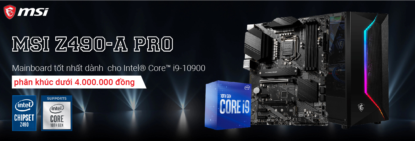 Mainboard Intel Z490 Chính hãng, Giá rẻ số 1 Việt Nam - Hoàng Hà PC