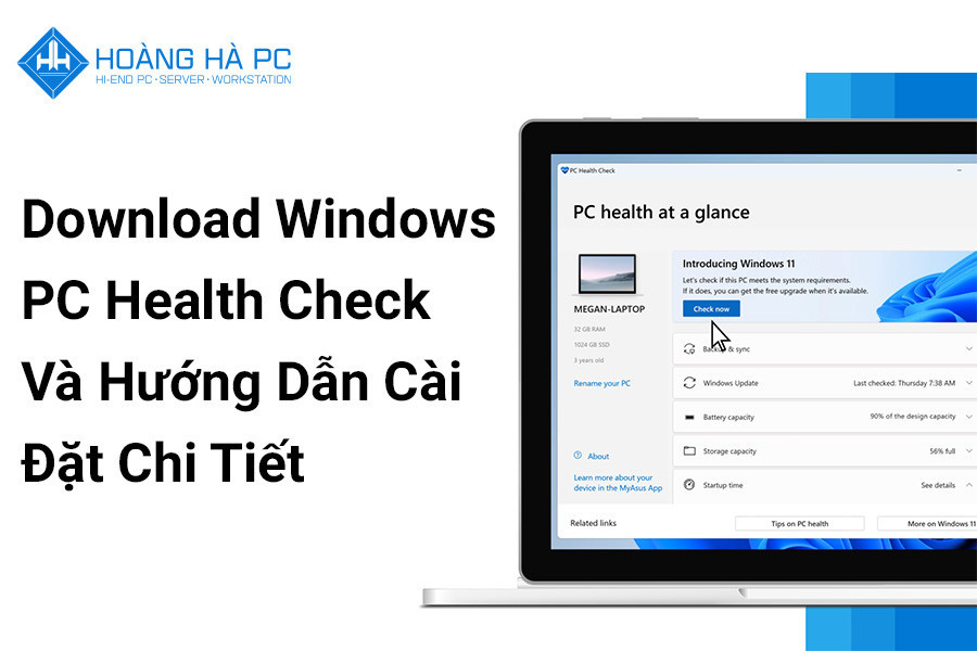 Download Windows PC Health Check Và Hướng Dẫn Cài Đặt Chi Tiết