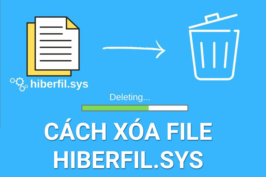 File Hiberfil.sys là gì? Cách xóa file Hiberfil.sys