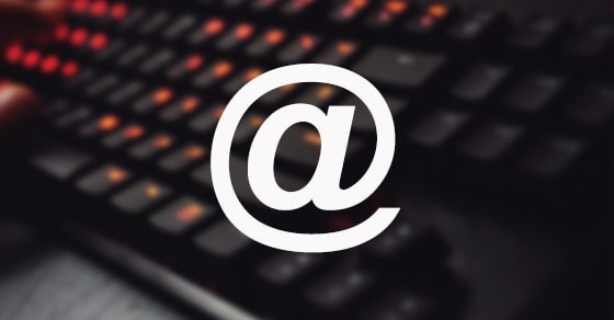 A còng @ là gì? 9 Cách gõ ký hiệu A còng @ trên máy tính