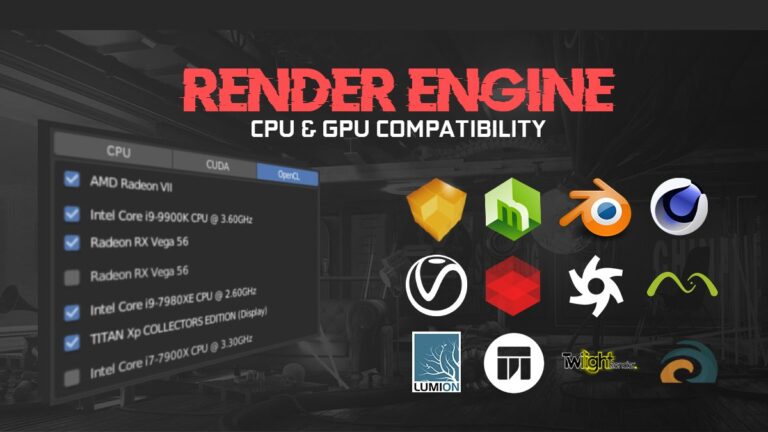 Khả Năng Tương Thích Phần Cứng Của Render Engine