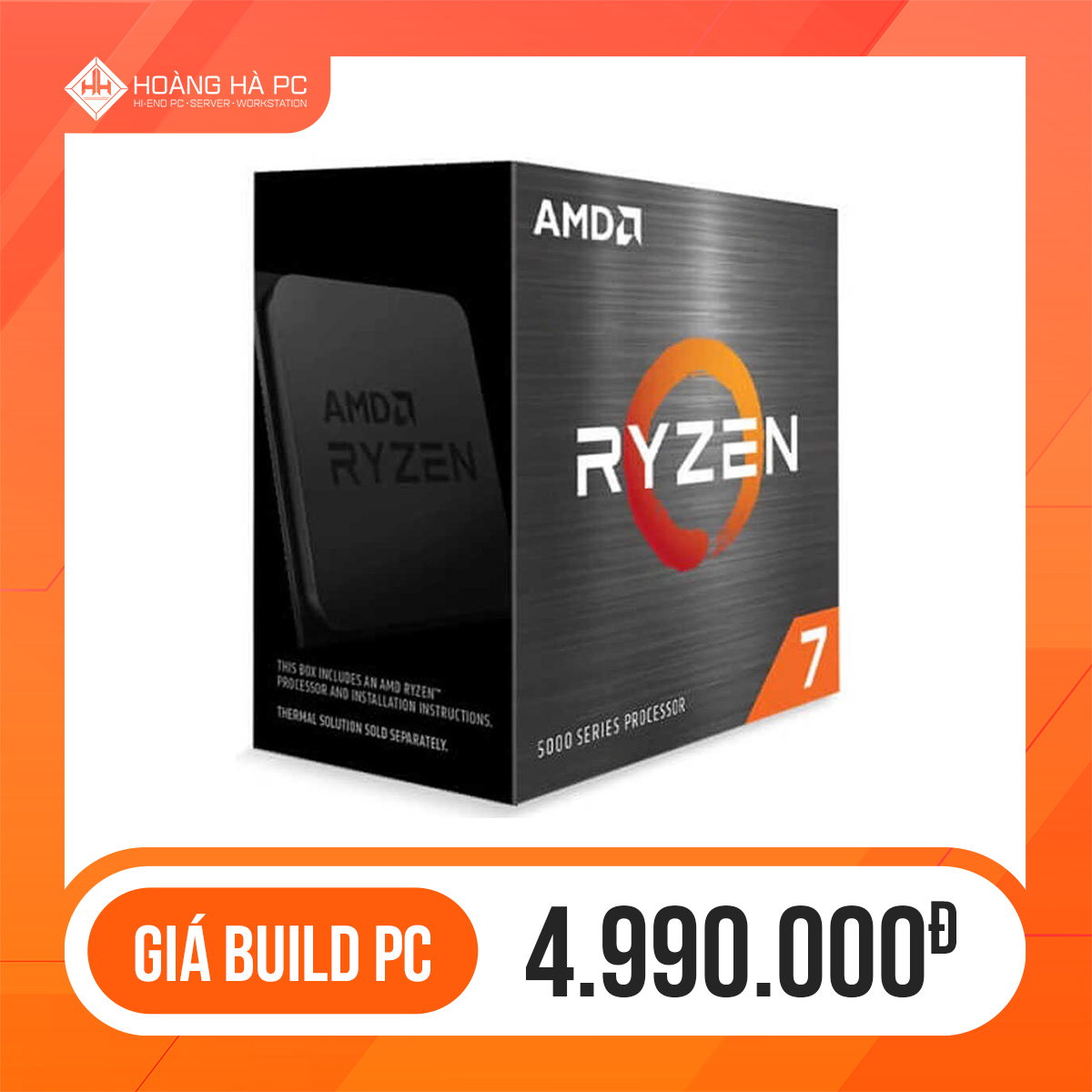 CPU AMD Ryzen 7 5800X ️Chính hãng, Giá cực Tốt
