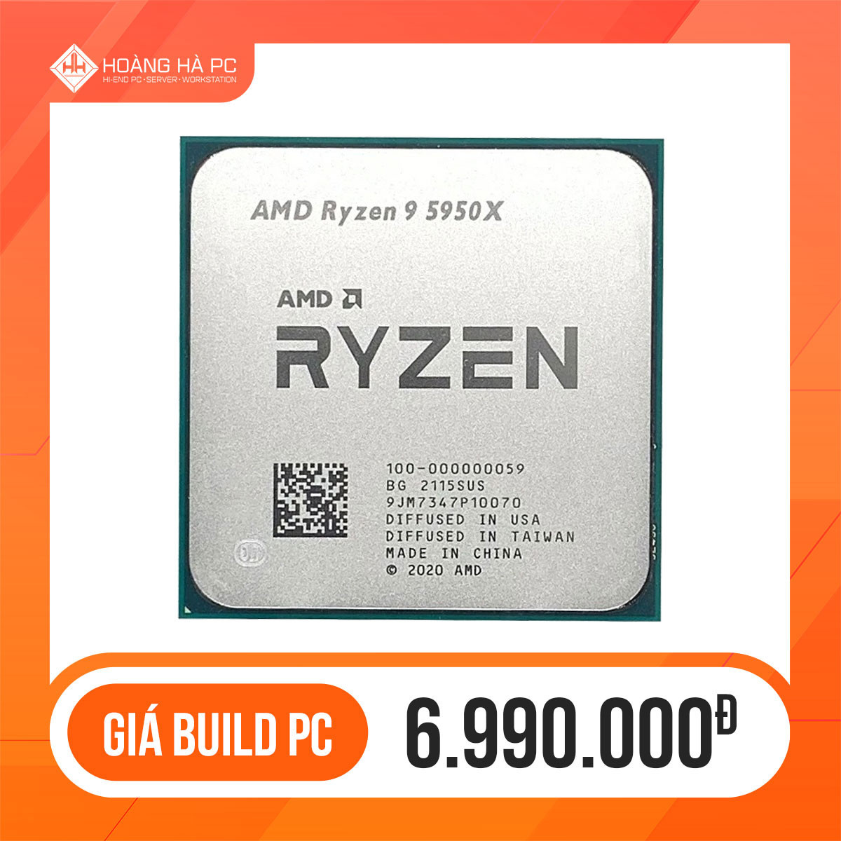 CPU AMD Ryzen 9 5950X ️quá mạnh, mát, dễ OC, vô đối