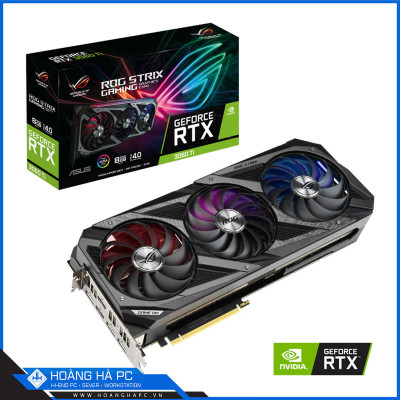 VGA Asus Rog Strix RTX 3060Ti 8GB