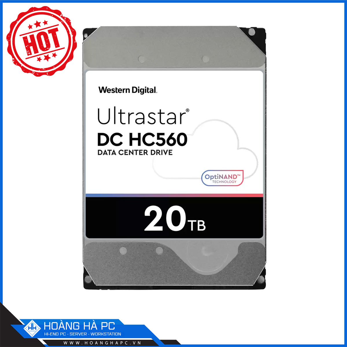 HDD Western Digital 20TB Enterprise Ultrastar DC HC560