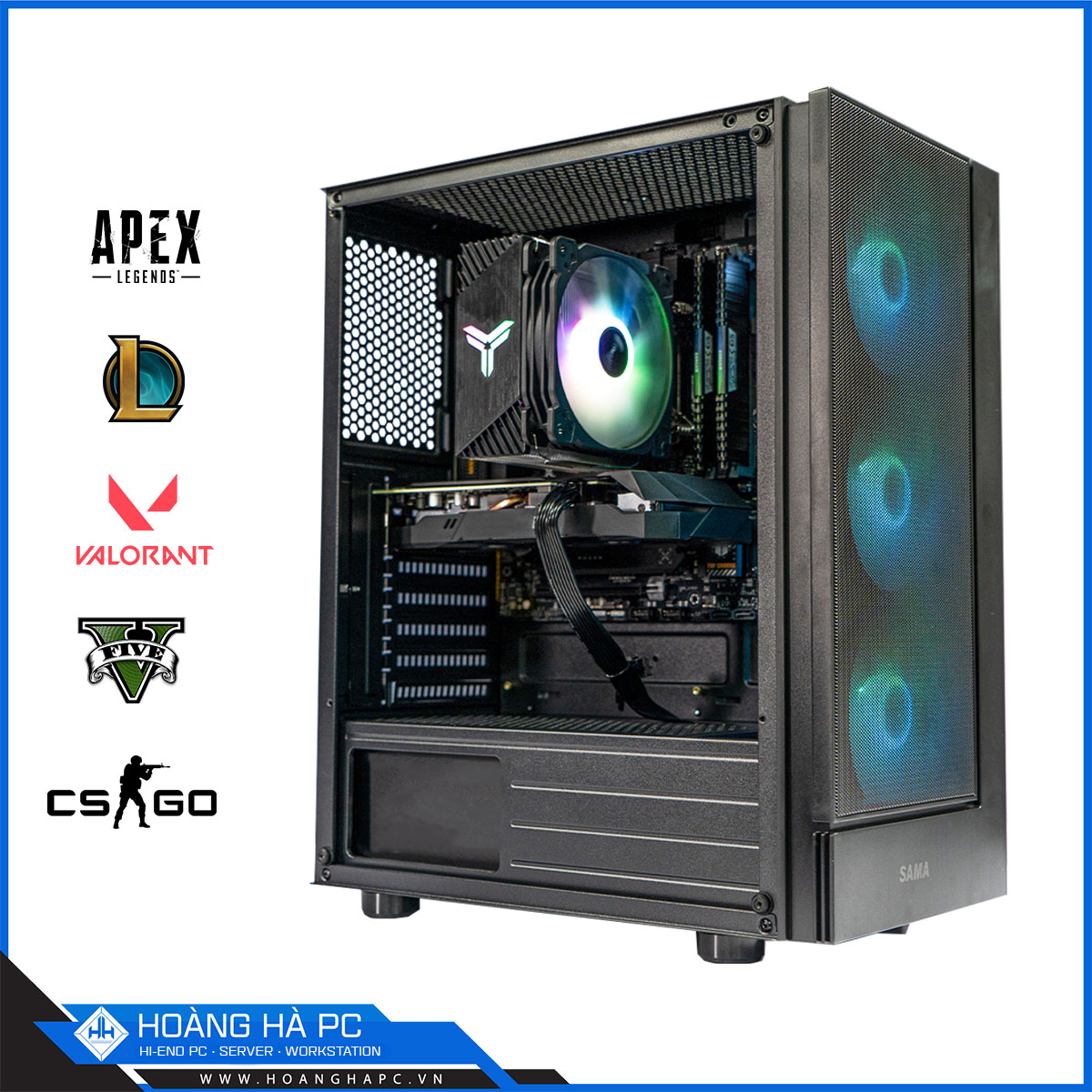 HHPC GAMING i5 12400F | 8G | NVIDIA GTX 1050Ti 4G