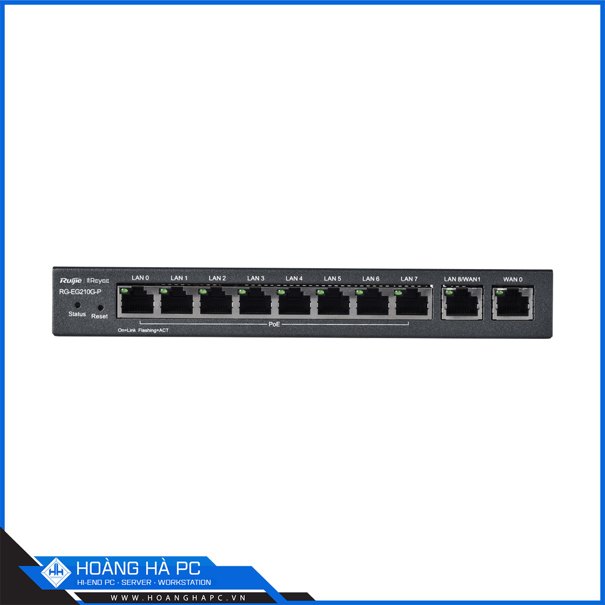 Router cân bằng tải Ruijie RG-EG210G-P 10-Port Gigabit