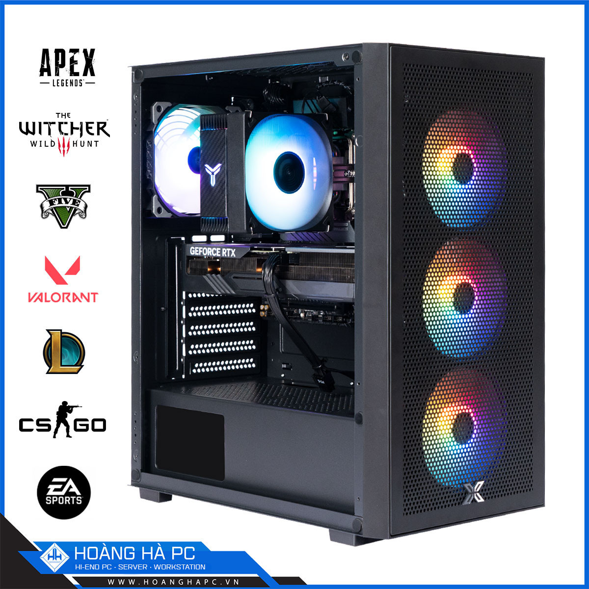 HHPC GAMING i3 13100F | 8G | NVIDIA RTX 3060 12GB