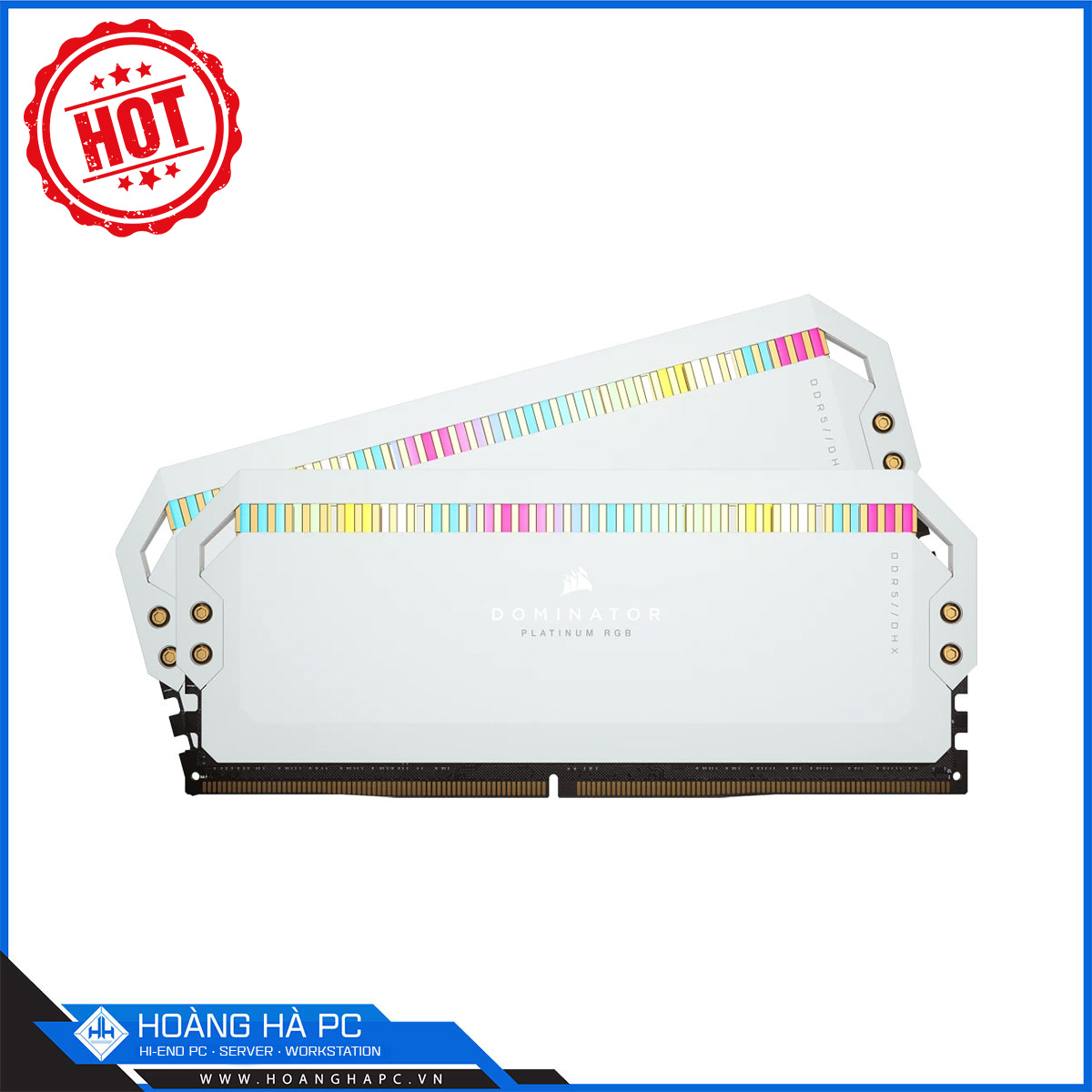 Ram Corsair Dominator Platinum RGB 64GB(2x32GB) DDR5 White