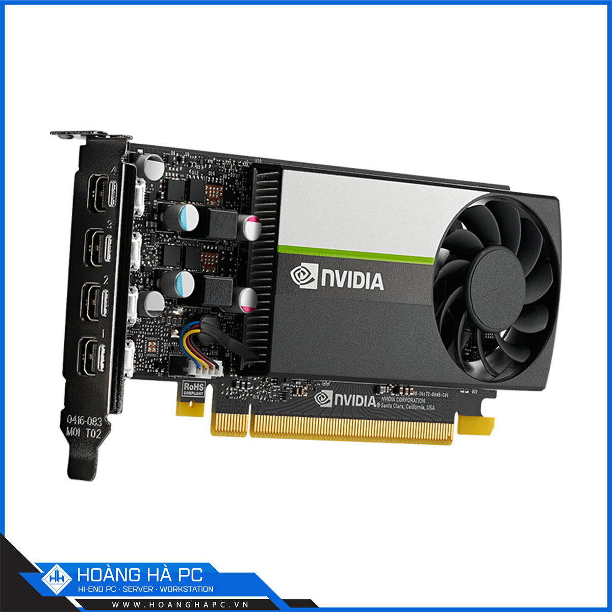 VGA NVIDIA T600 (4GB GDDR6, 128-bit, DP) - TRAY (No box)