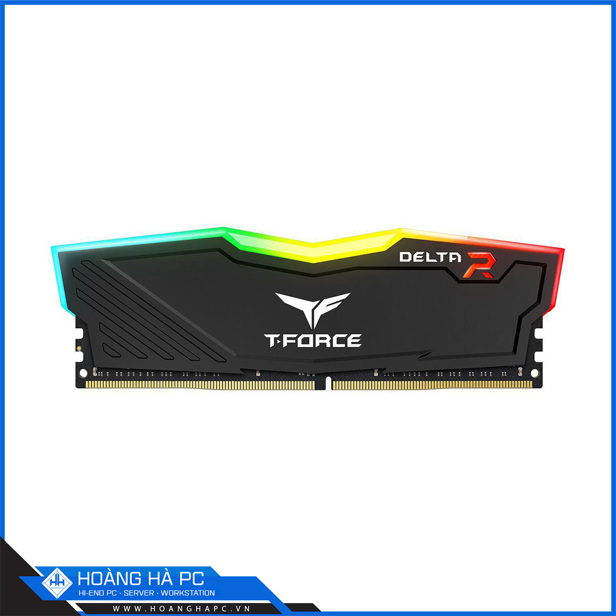 RAM DDR4 TEAMGROUP T-FORCE DELTA BLACK RGB 16G/3200MHz