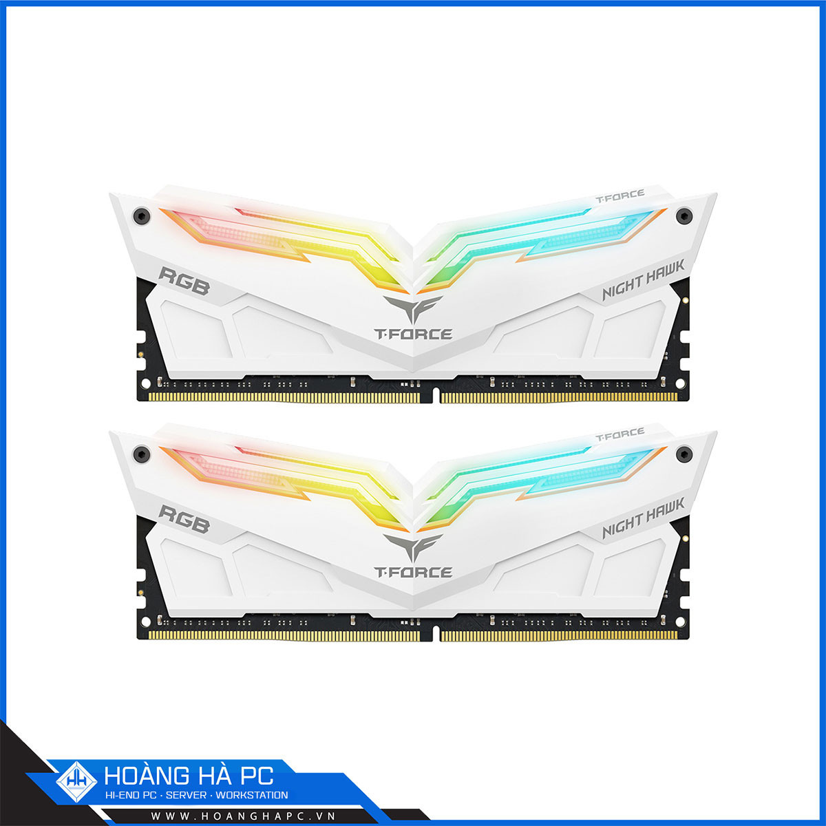 RAM Teamgroup T-Force Night Hawk RGB White 64G (2x32GB) DDR4