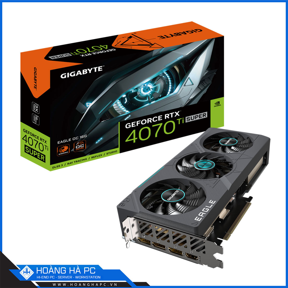 VGA GIGABYTE RTX 4070 Ti SUPER EAGLE OC 16G
