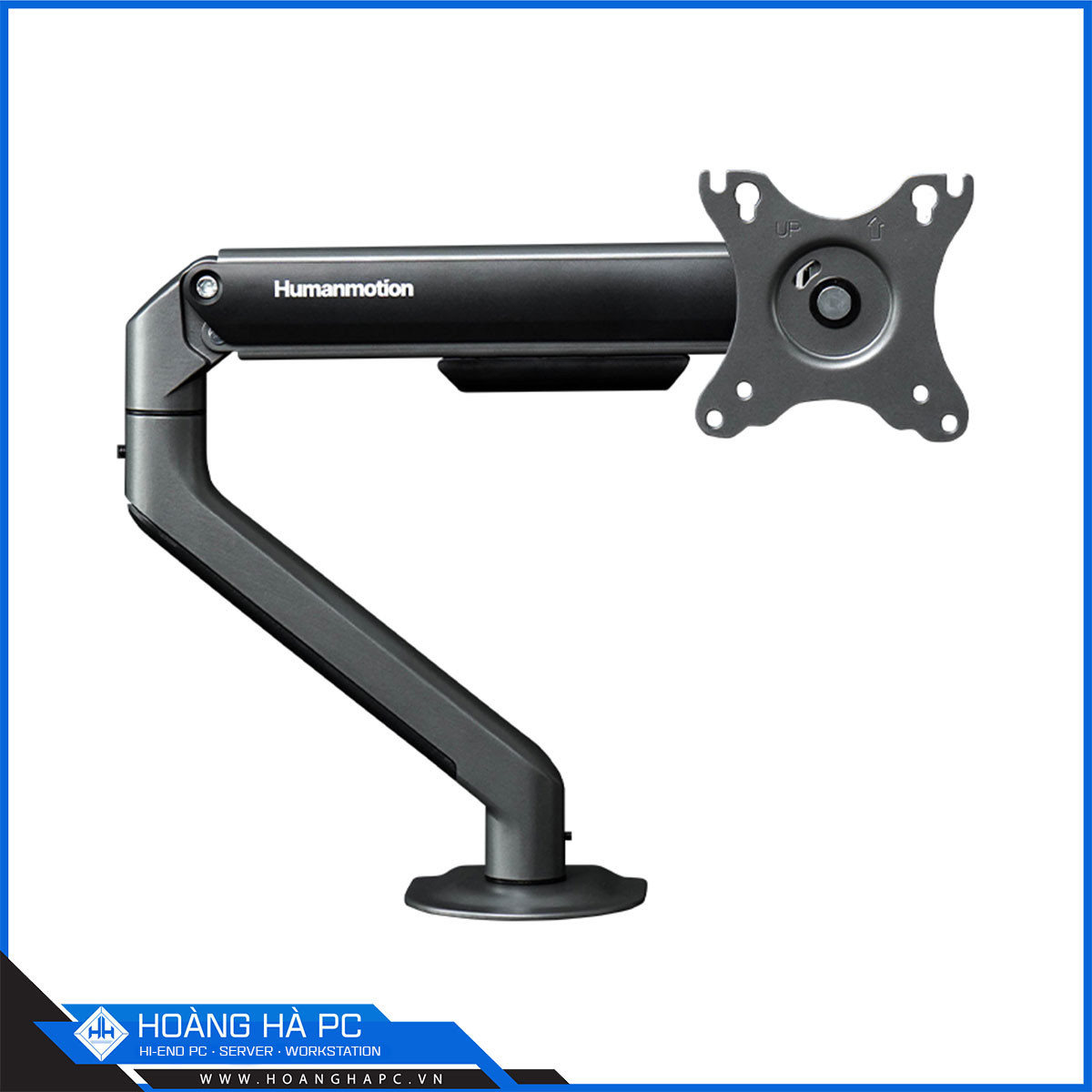 Giá treo màn hình Humanmotion T6 Pro (22 - 32inch / Xám đen)