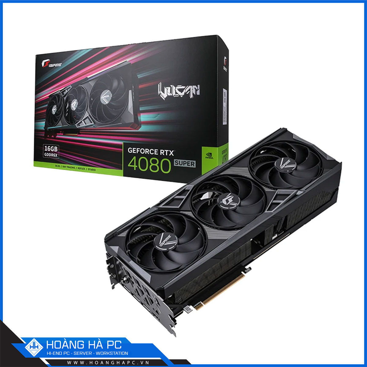 VGA Colorful iGame RTX 4080 Super Vulcan OC 16GB-V GDDR6X