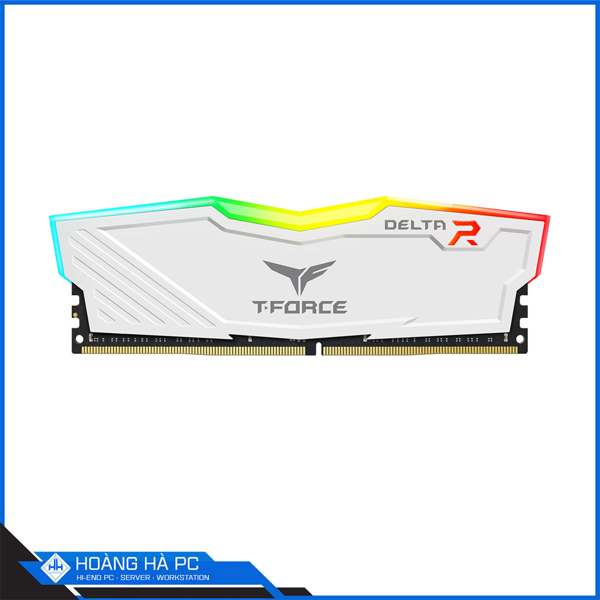 RAM DDR4 TEAMGROUP T-FORCE DELTA RGB WHITE 32G (1x32GB) 3600MHz