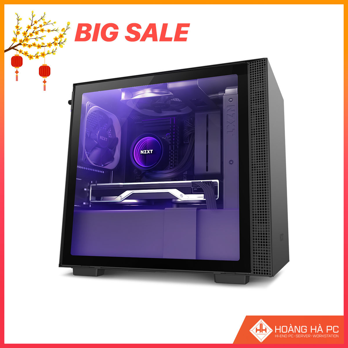 Vỏ Case NZXT H210i Black