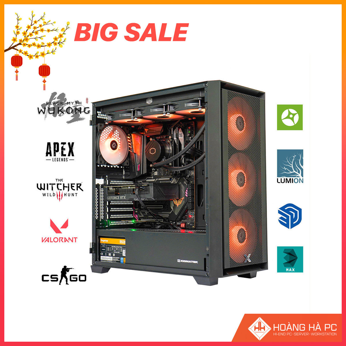 HHPC CORE i7 14700K | 32GB | NVIDIA RTX 4070 12G