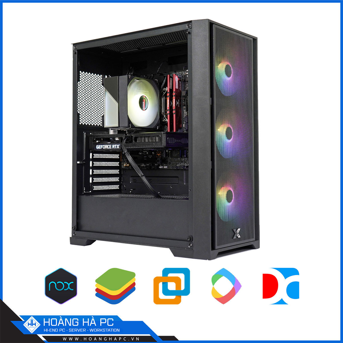 NOXPLAYER APP TOOL - XEON E5 2678 V3 | 32GB | GTX 1650 4GB