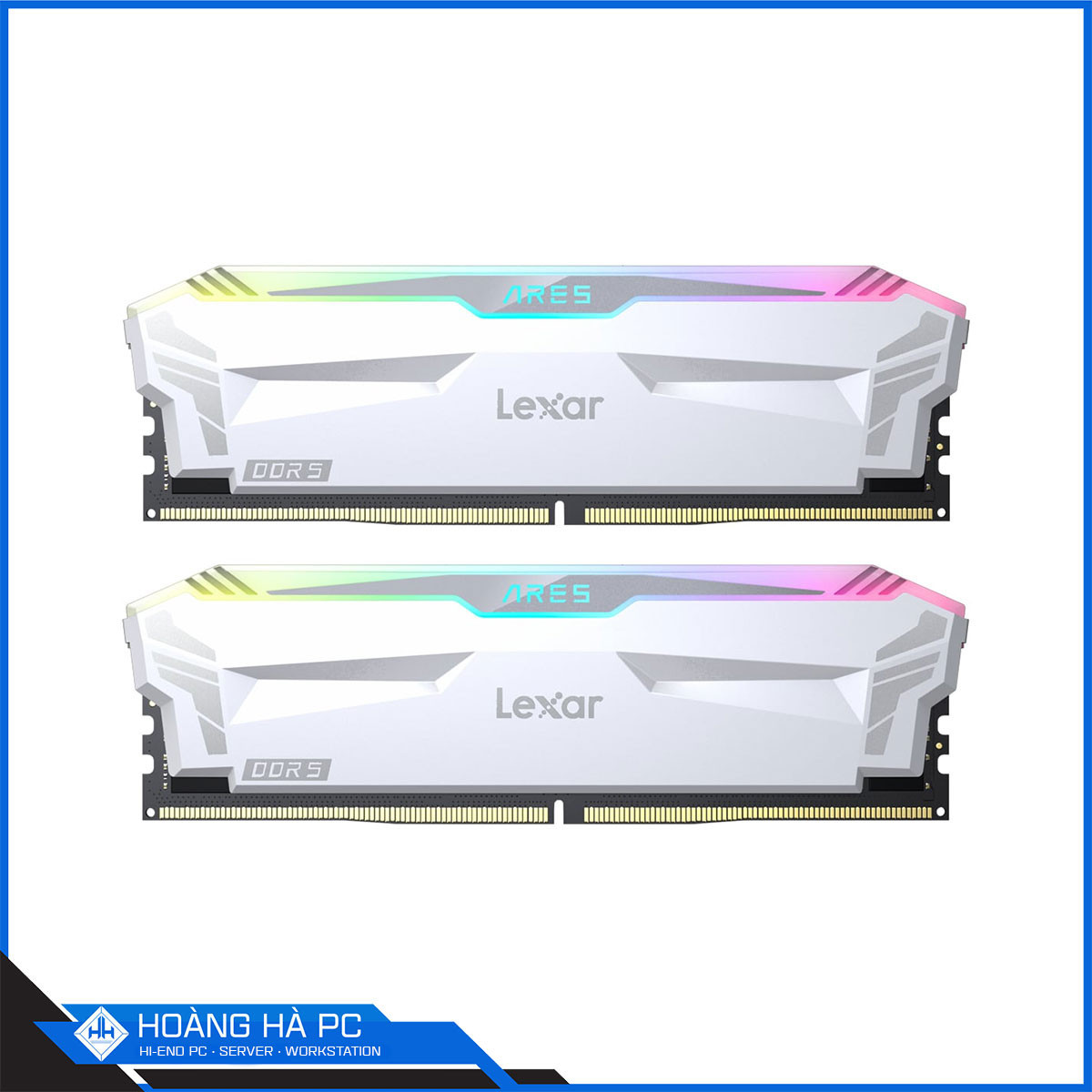 RAM DDR5 LEXAR ARES RGB 32GB 6400MHz (2x16G) White AMD EXPO & Intel XMP