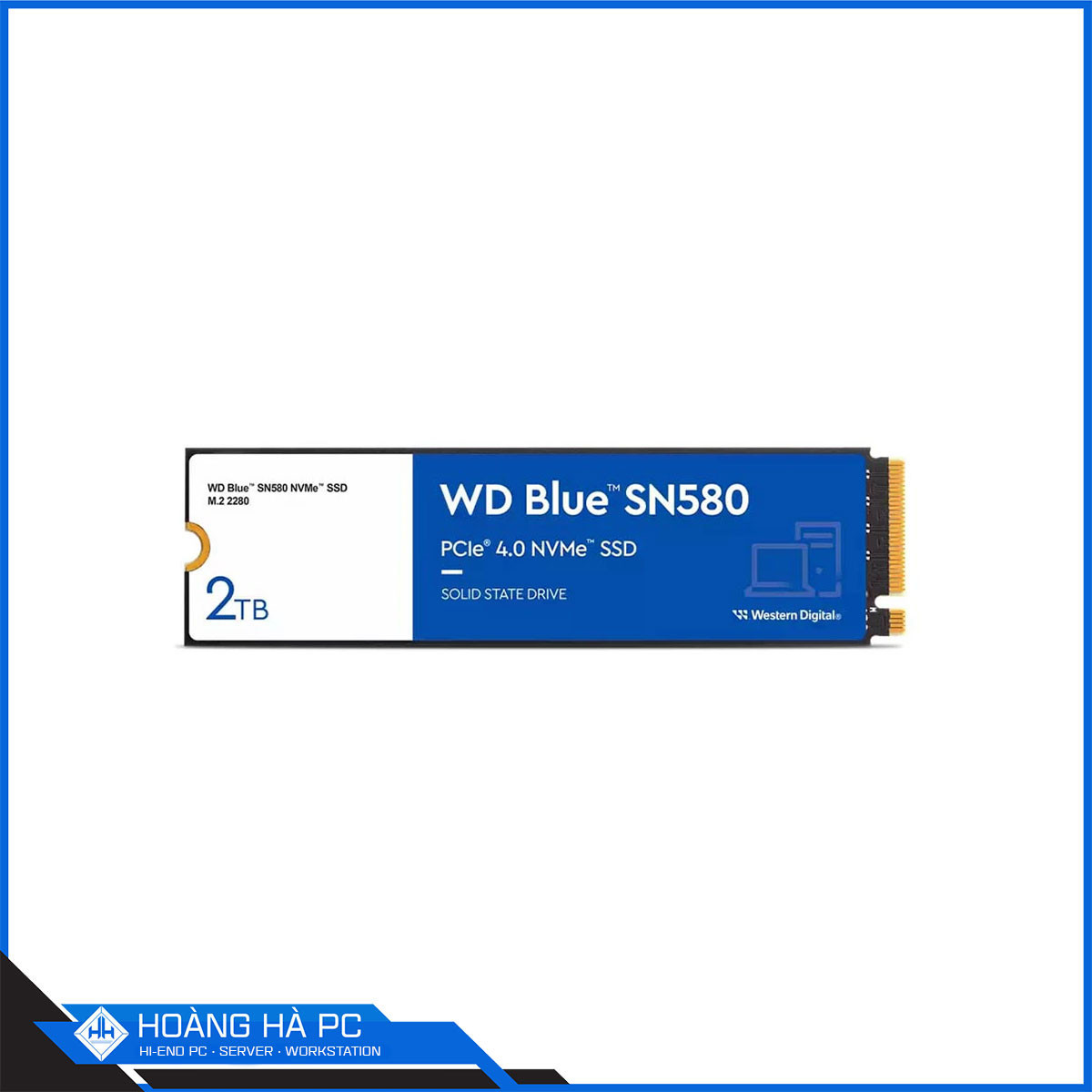 Ổ cứng SSD WD Blue SN580 2TB M.2 2280 PCIe Gen 4x4 (Đọc 4150MB/s - Ghi ...