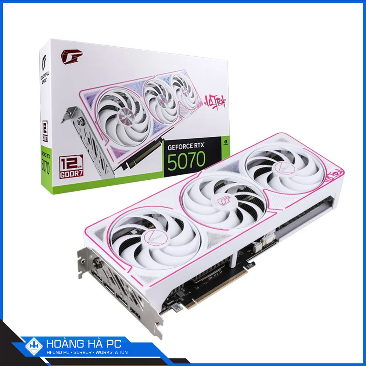 VGA COLORFUL iGAME GEFORCE RTX 5070 ULTRA W OC 12GB-V (GDDR7, 192-bit ...