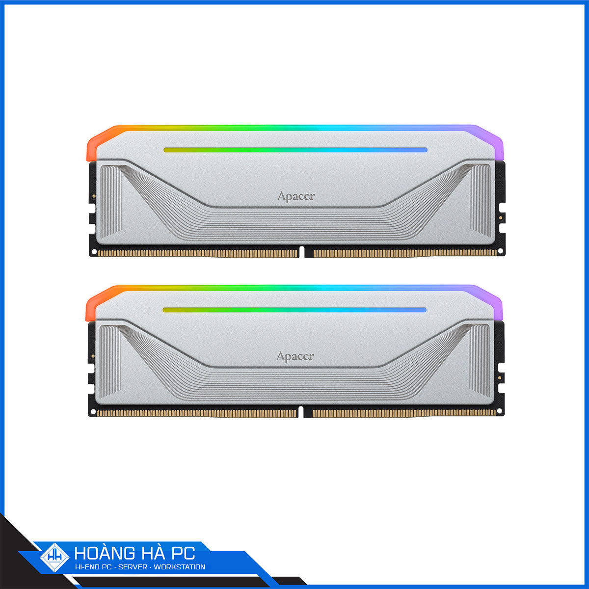 RAM DDR5 APACER OC NOX RGB SILVER 64GB 6000MHz (2x32G)