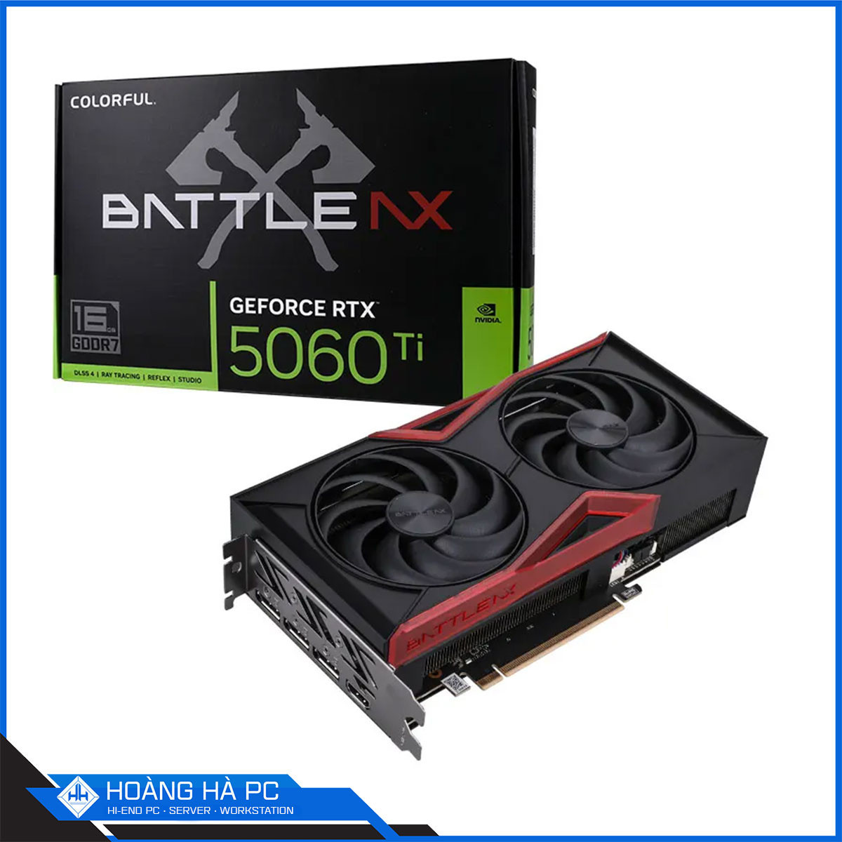 VGA COLORFUL GEFORCE RTX 5060 Ti NB DUO 16GB-V (GDDR7, 128-bit, HDMI ...
