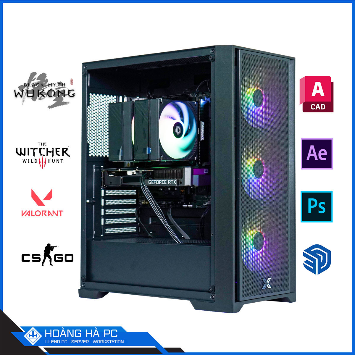 HHPC ULTRA 7 265KF | 32GB DDR5 | RX 7800 XT 16G