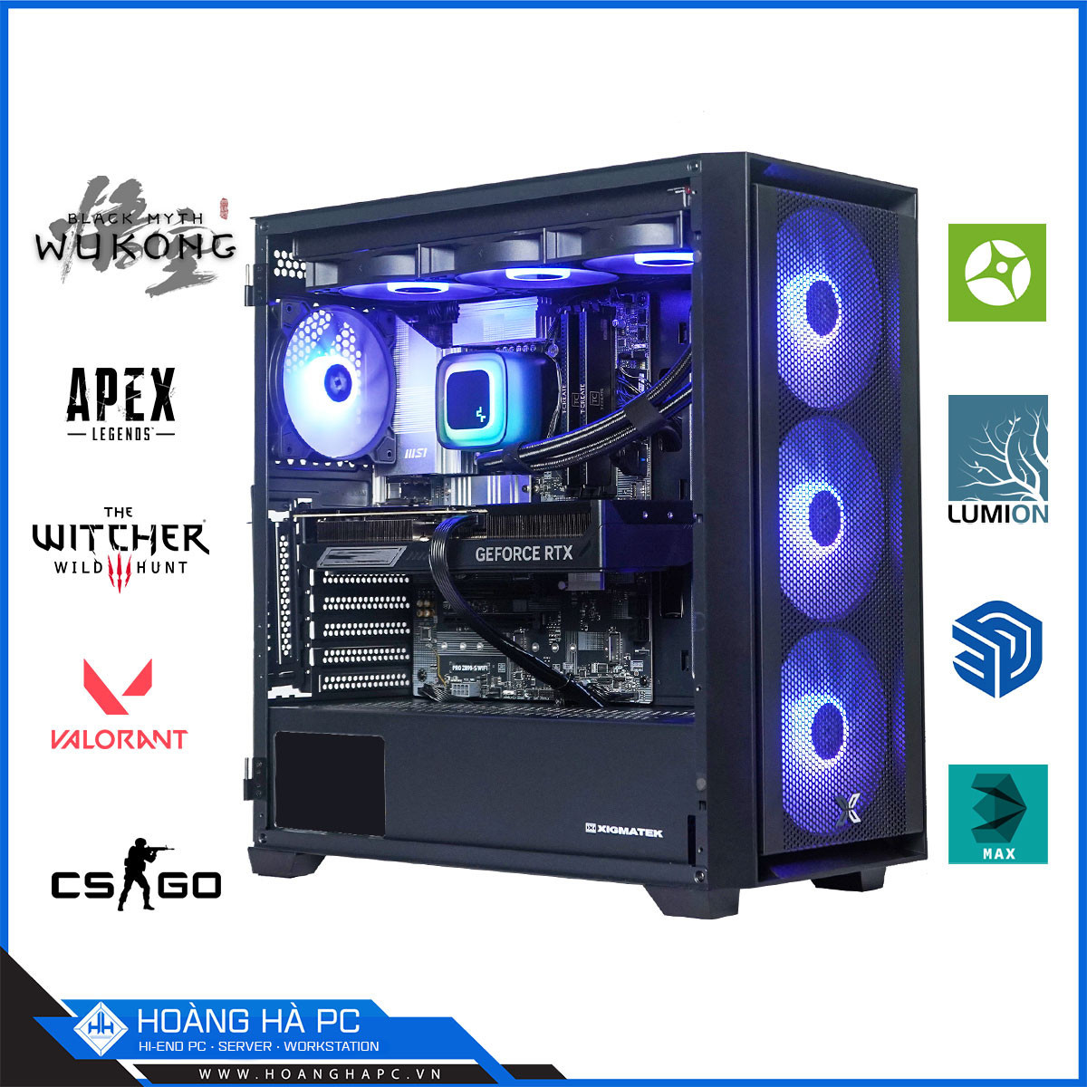 HHPC CORE i7 14700KF | 32GB | RX 7800 XT 16G