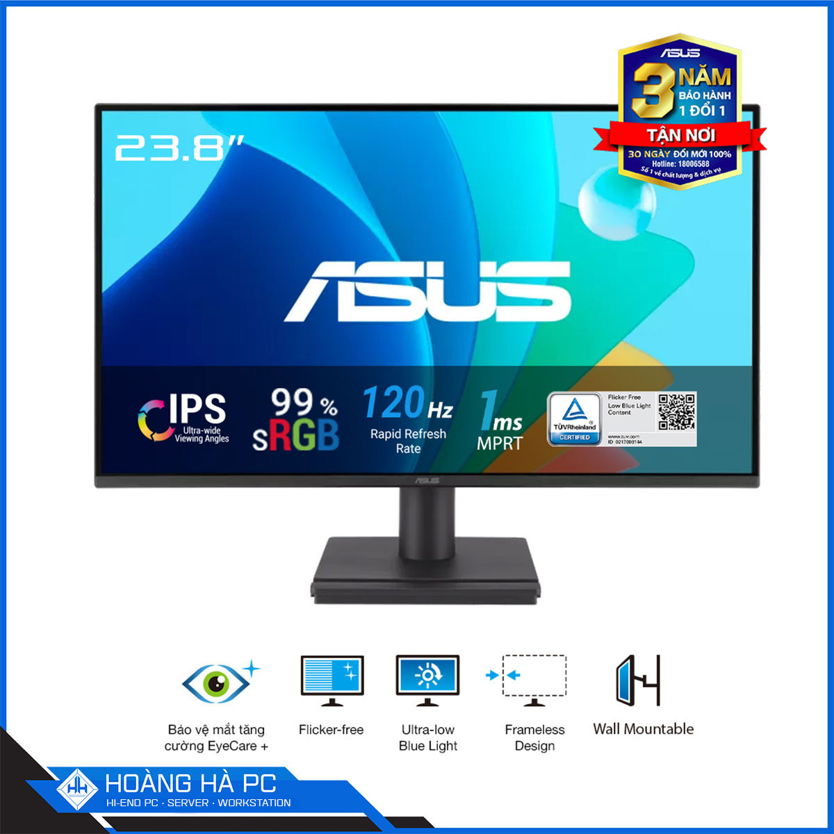 Màn Hình ASUS VA249HG-R: Chính Hãng, Giá Rẻ!