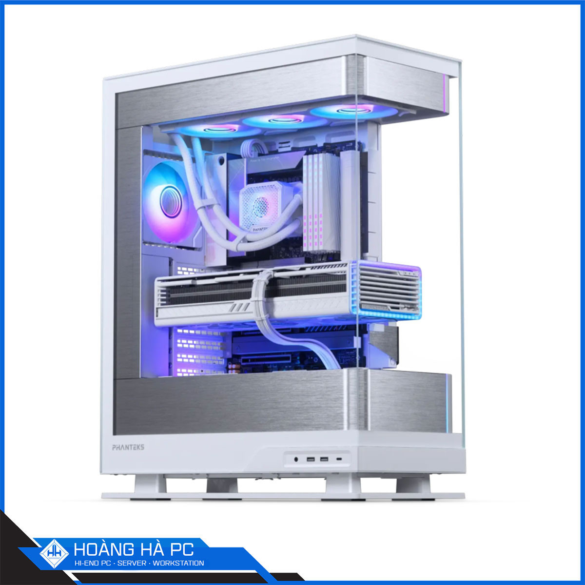 Vỏ case Phanteks Evolv Series X2 White (EATX, Màu Trắng)