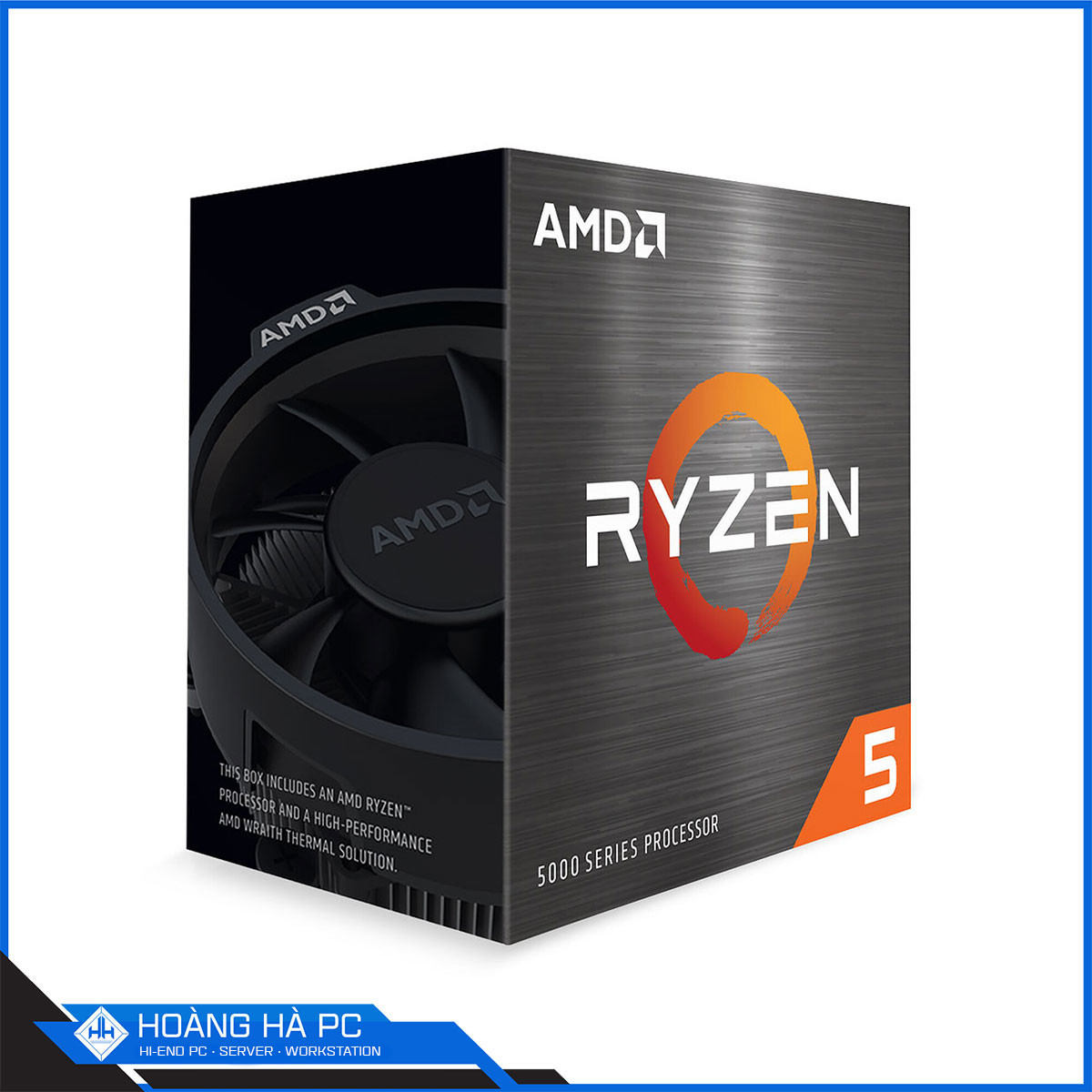 CPU AMD Ryzen 5 5500 (3.6GHz Boost 4.2GHz, 6 nhân 12 luồng, 16MB Cache, AM4)