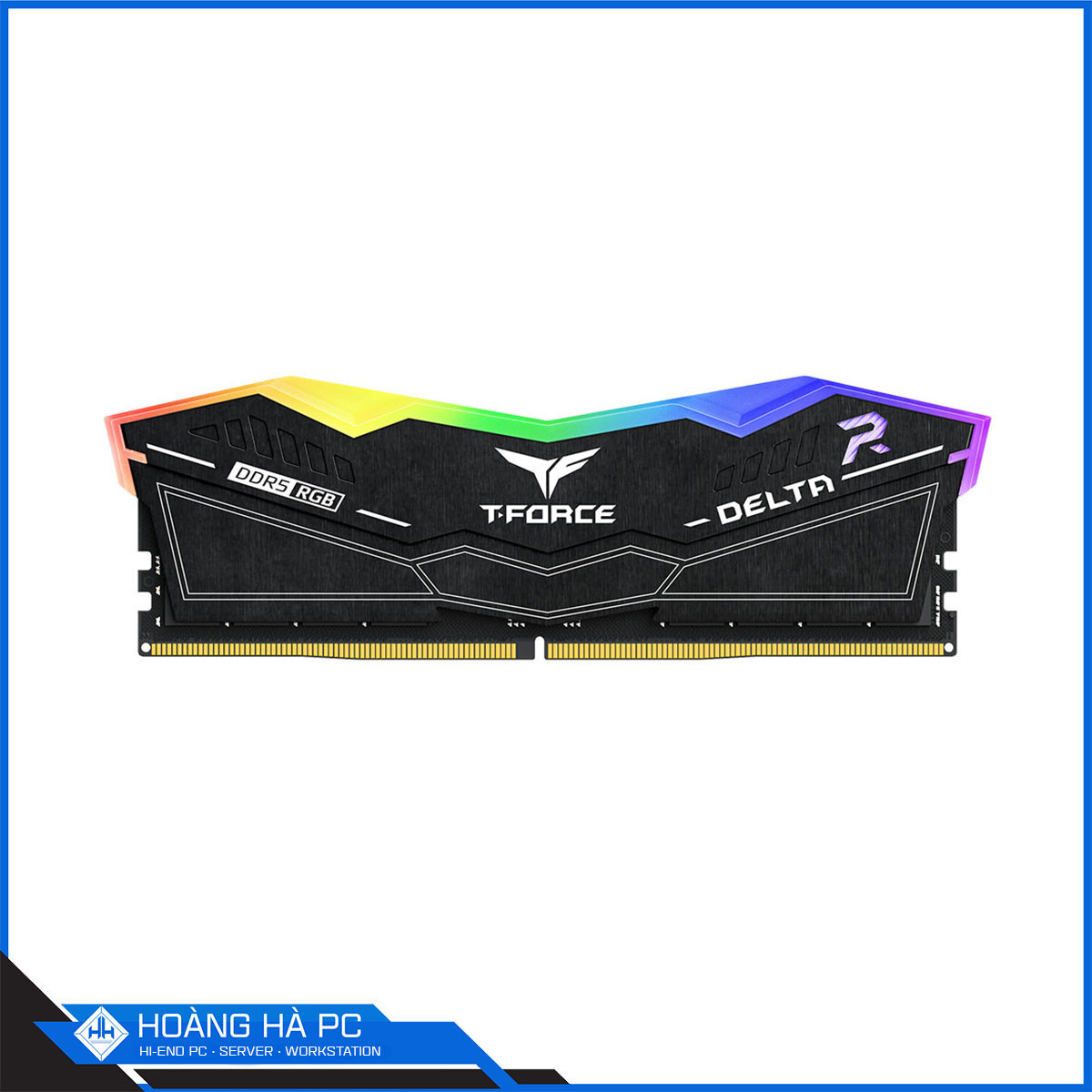 RAM DDR5 TEAMGROUP T-FORCE DELTA RGB 16GB 6000MHz (1x16GB) BLACK