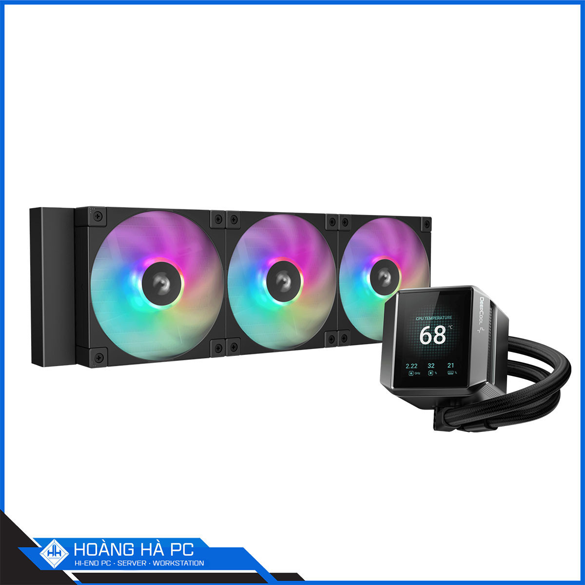 Tản nhiệt nước CPU Deepcool MYSTIQUE 360 ARGB - Black